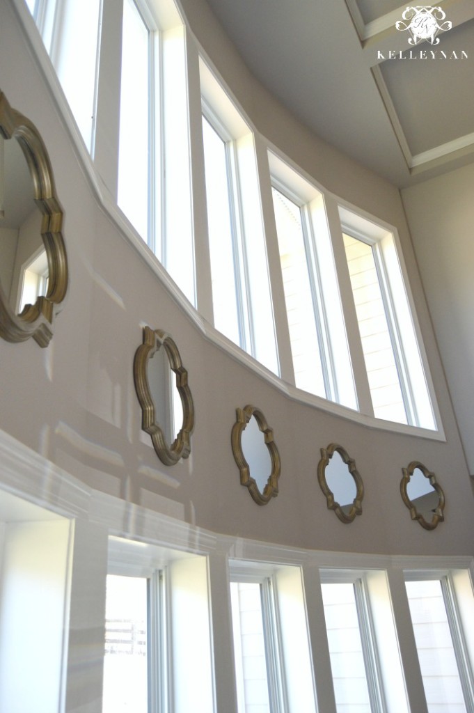 Quatrefoil Mirrors: My Third Row of Windows - Kelley Nan