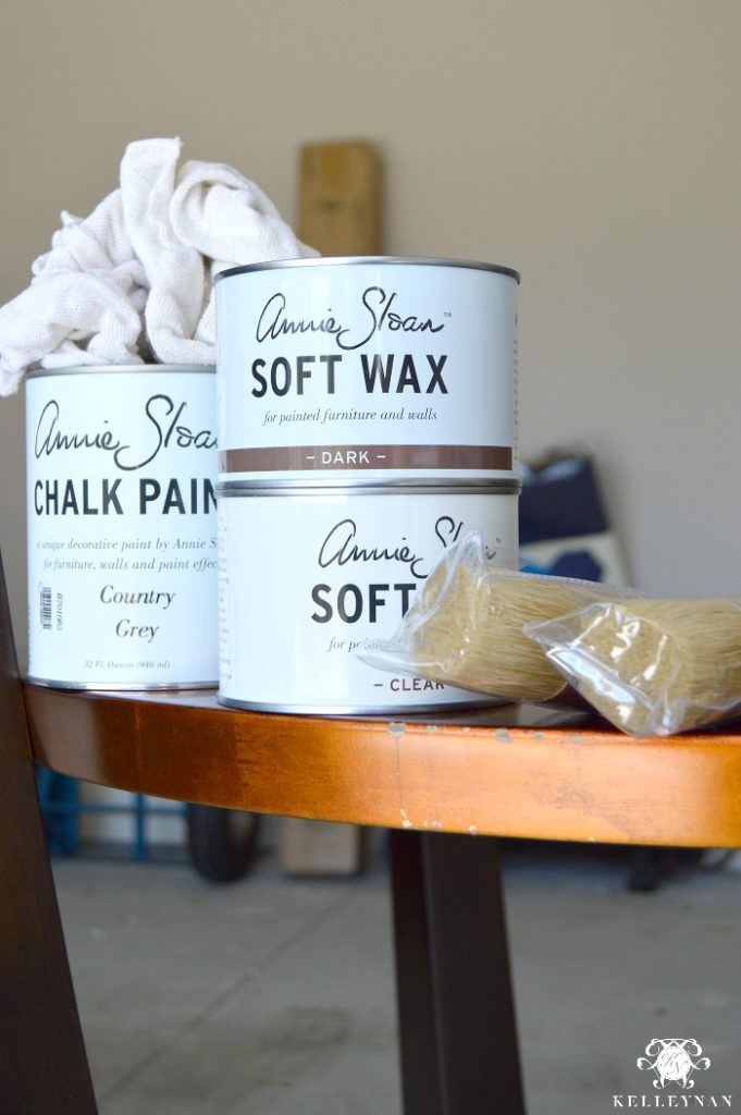 Breakfast Room Table Makeover | Easy Chalk Paint DIY - Kelley Nan