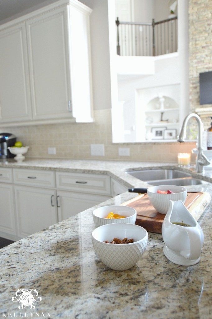 One Room Spring Tour: Spring Styled Kitchen and Baby Blue Salad Recipe ...