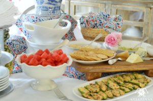 How to Style a Food Table - Kelley Nan