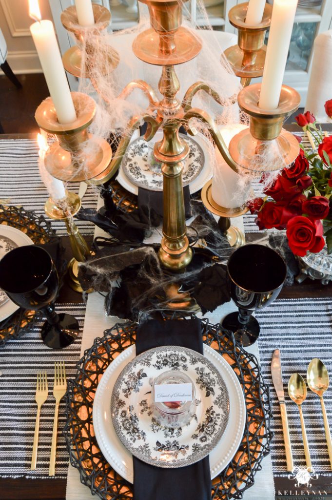 Gothic Dinner Party for Halloween - Kelley Nan