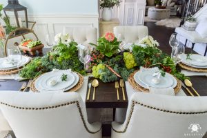 Vegetable Patch Easter Table - Kelley Nan