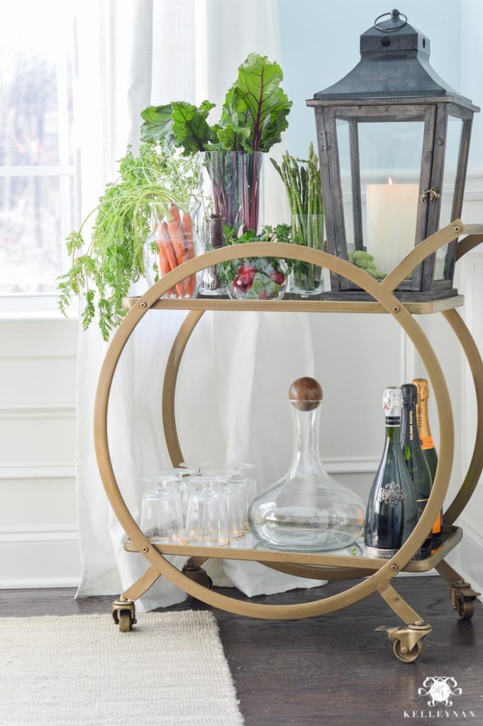 Vegetable Patch Easter Table - Kelley Nan