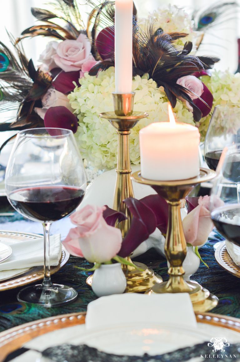 Masquerade Dinner Party for Halloween - Kelley Nan