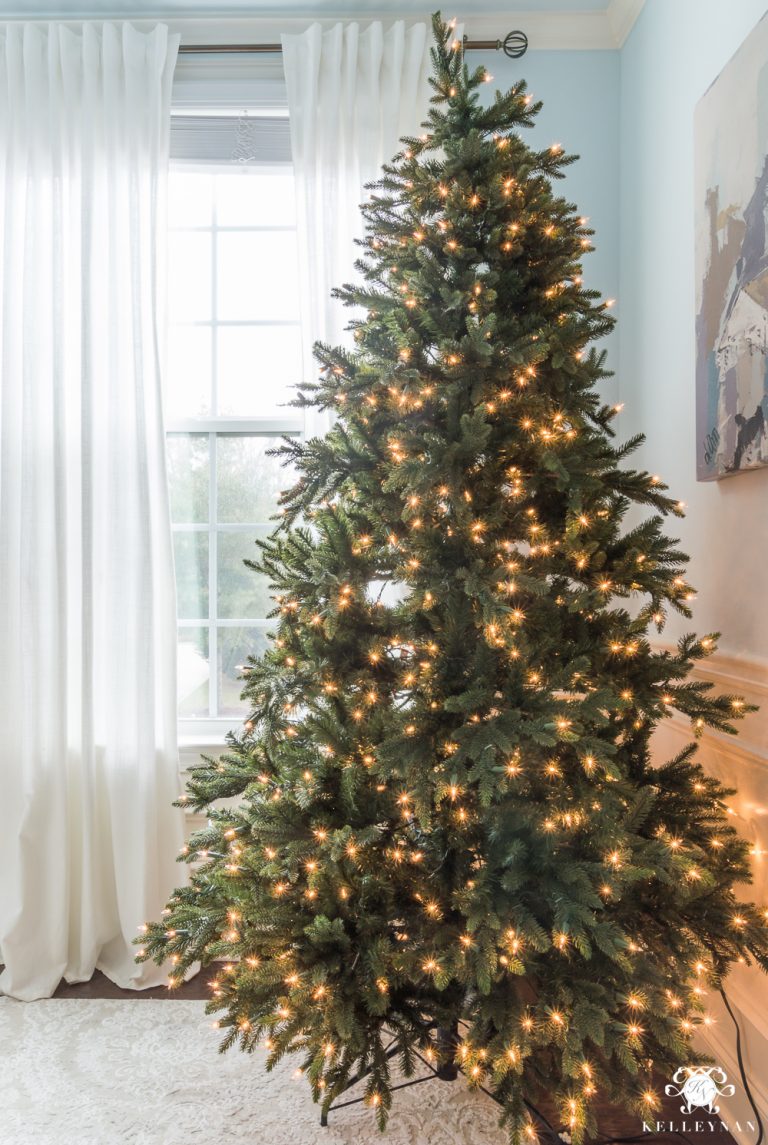 How To Decorate A Christmas Tree With Ribbon Kelley Nan