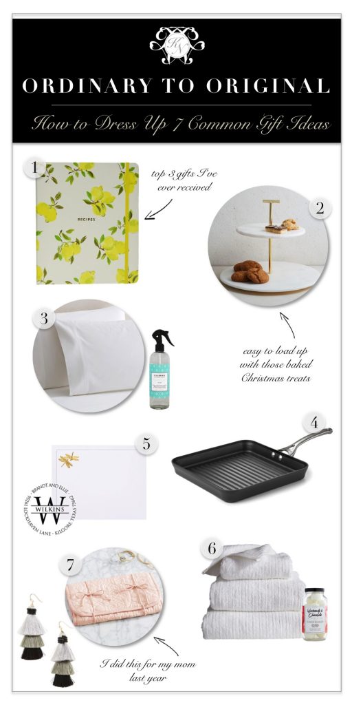 Ordinary to Original: How to Dress Up Seven Common Christmas Gift Ideas ...