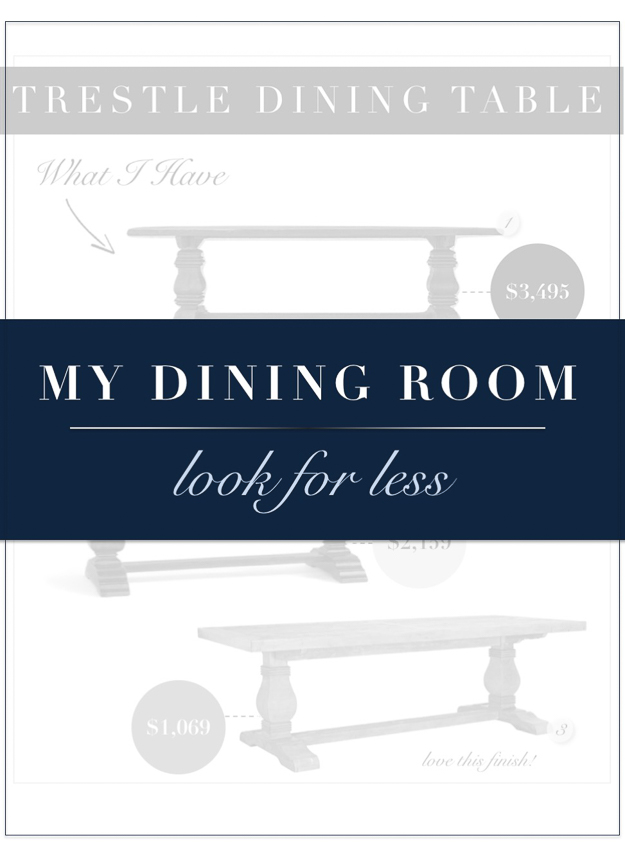 My Dining Room: Look for Less - Kelley Nan