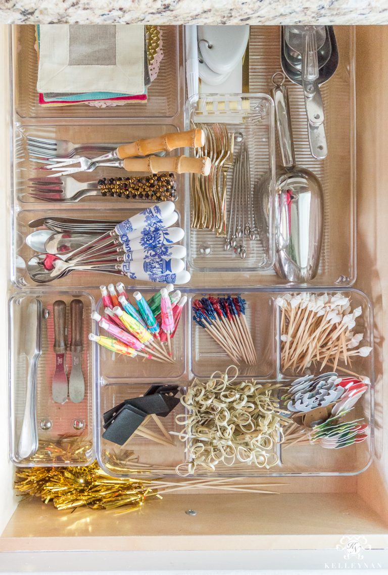 Organization Ideas for a Small Butler's Pantry - Kelley Nan