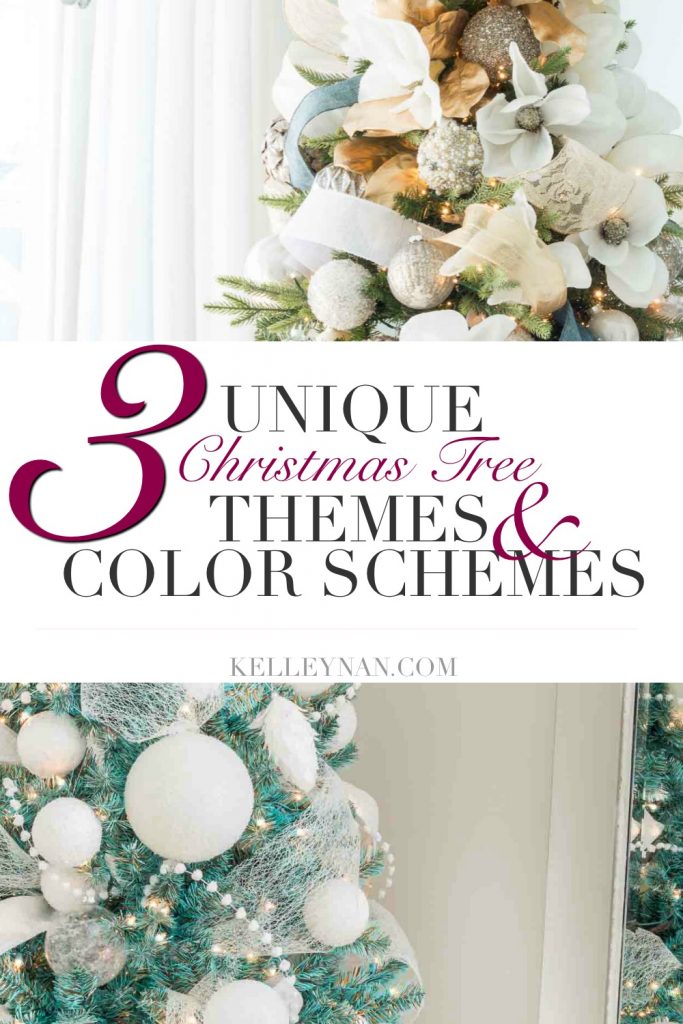 Three Original Christmas Tree Themes and New Color Schemes