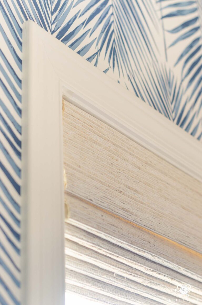 Coastal Powder Room - A Modern, Classic Design - Kelley Nan