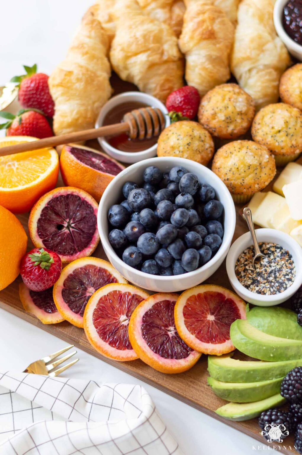 Breakfast Board - a Different Take on a Cheese Board! - Kelley Nan