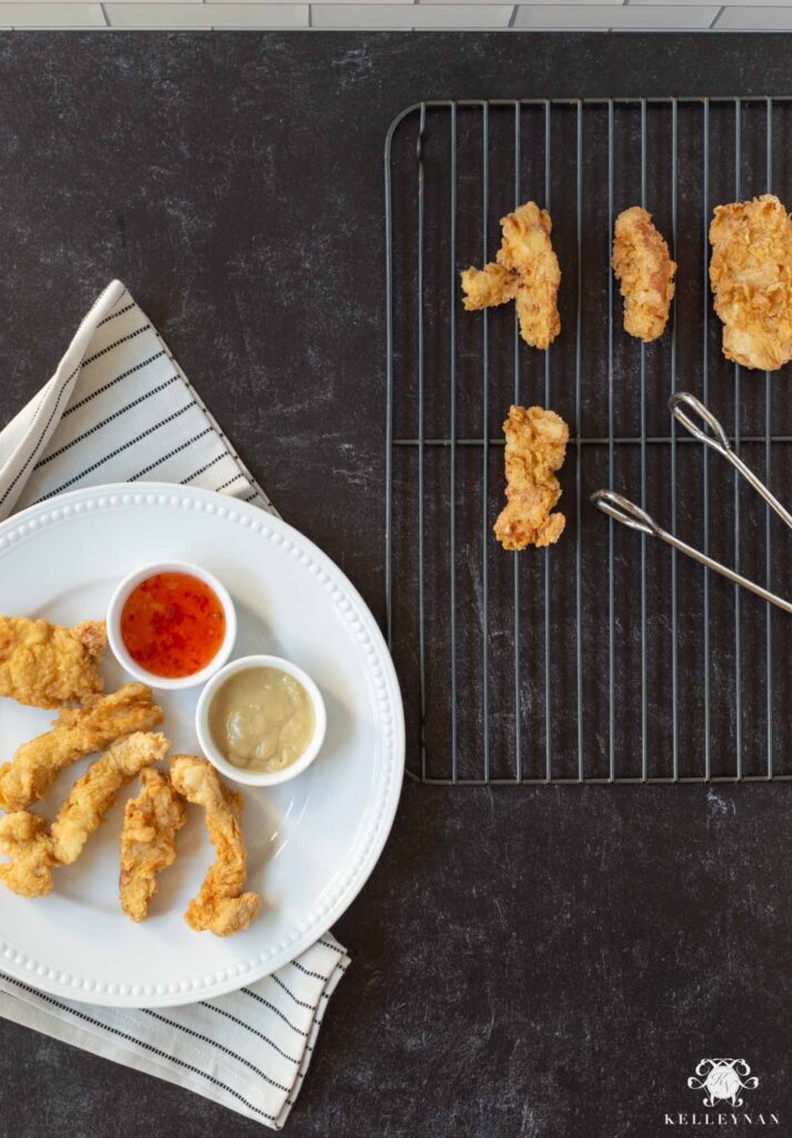 The Perfect Fried Chicken Tenders Recipe - Kelley Nan