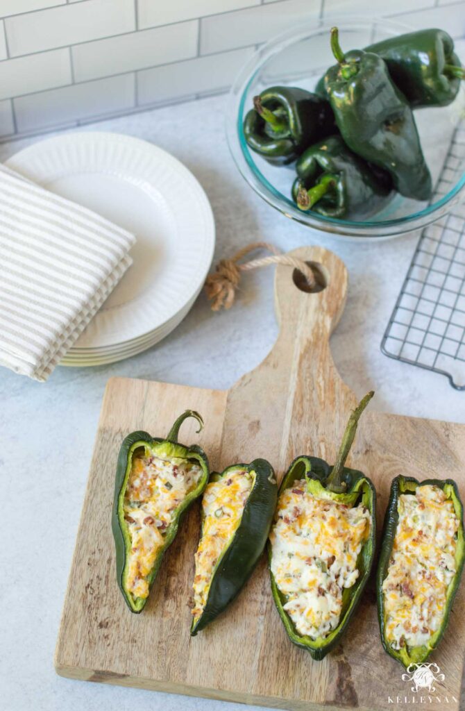 25 Ideas for Stuffed Poblano Peppers - Kelley Nan