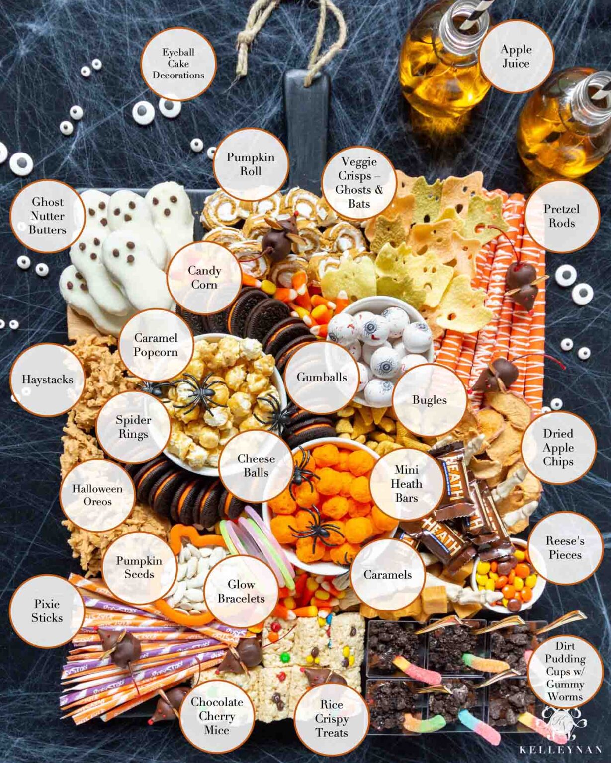 The Ultimate Halloween Charcuterie Board - Kelley Nan