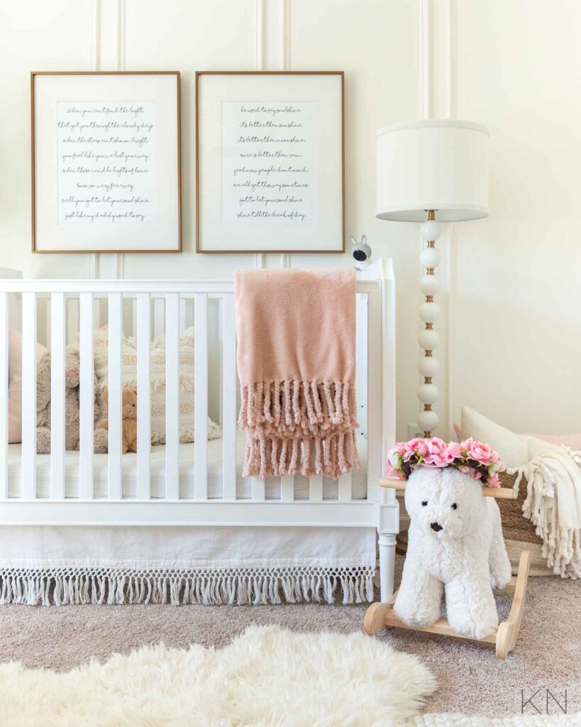 7 Tips to Create a Pink Nursery for a Baby Girl - Kelley Nan