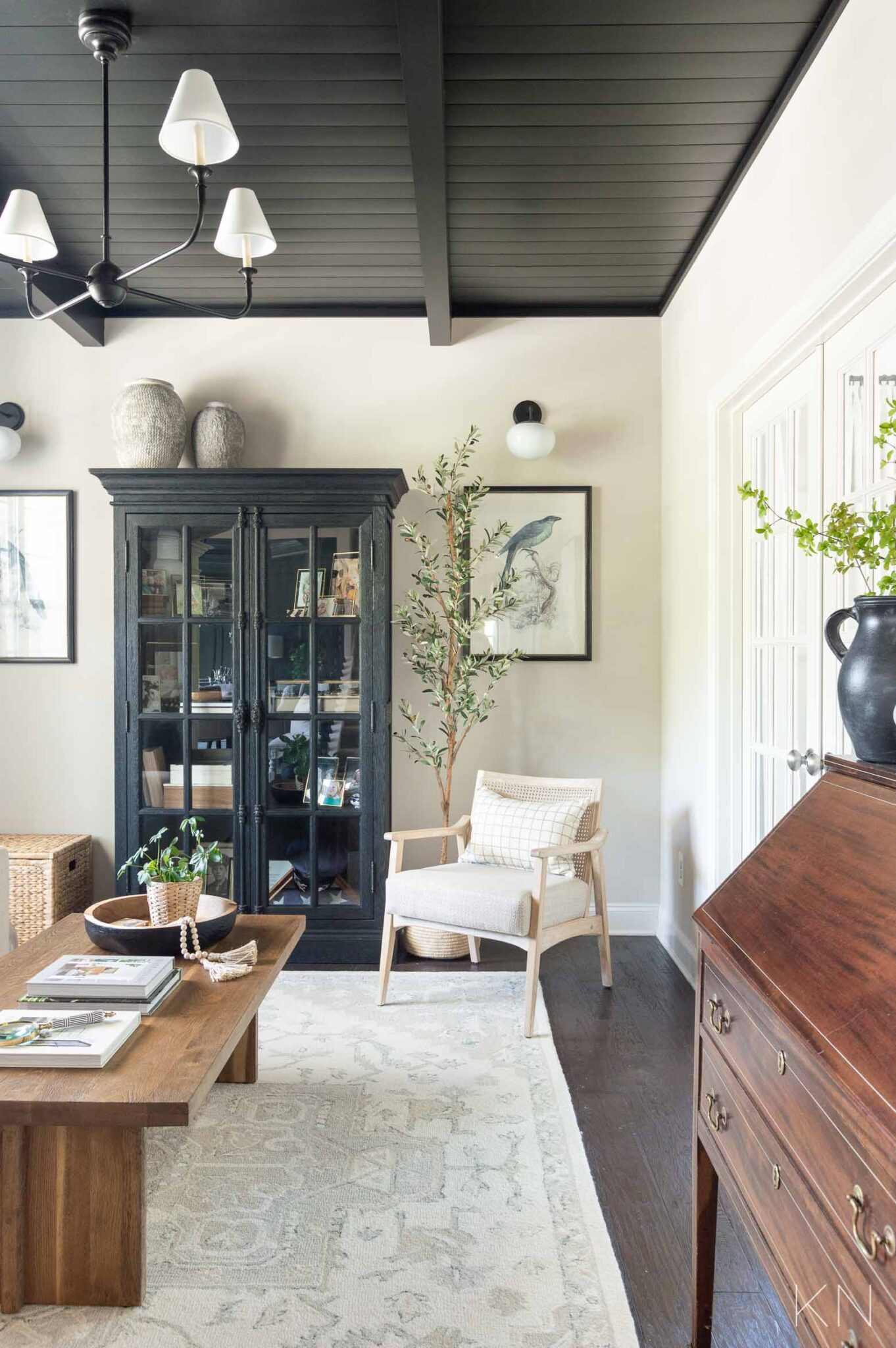 Conversation Room Makeover Reveal - Kelley Nan