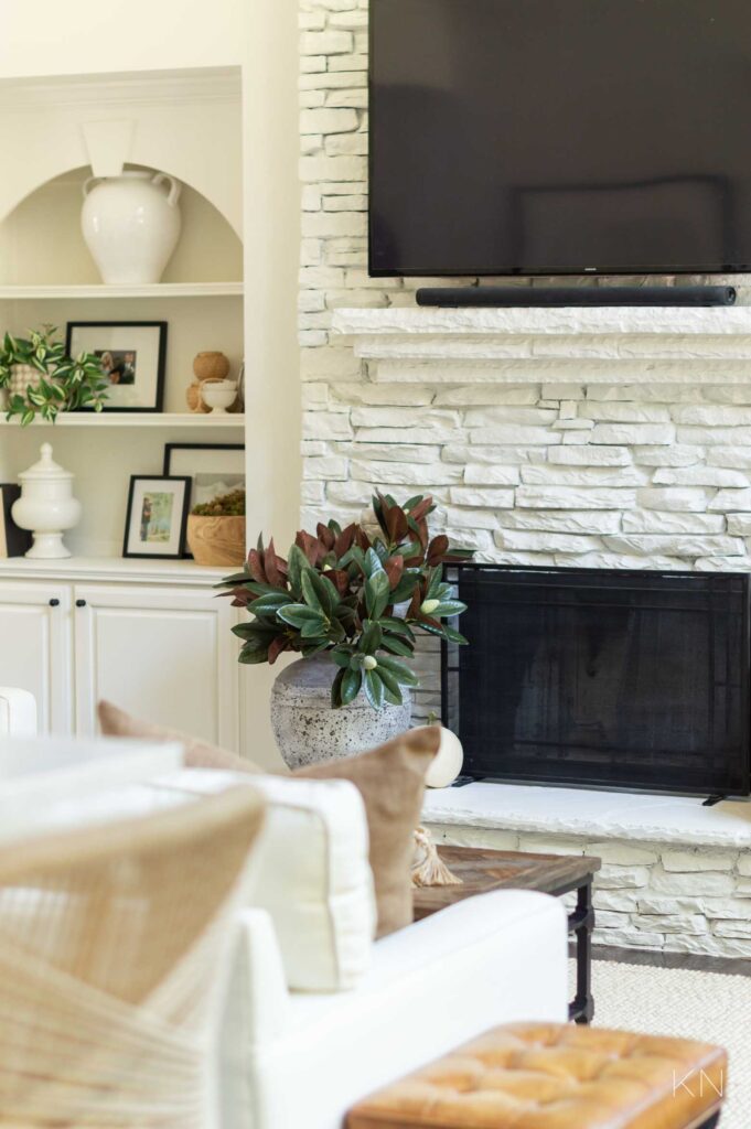 Fall Living Room Decor (& a Mini Makeover!) - Kelley Nan