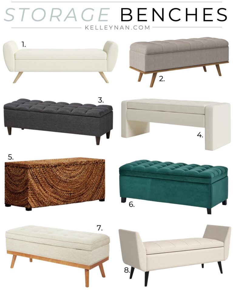 The Best Benches for Any Space in Your Home - Kelley Nan
