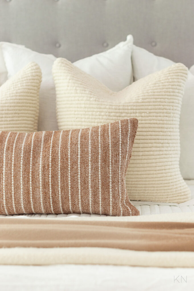 Versatile, Year-Round Neutral Pillows - Kelley Nan