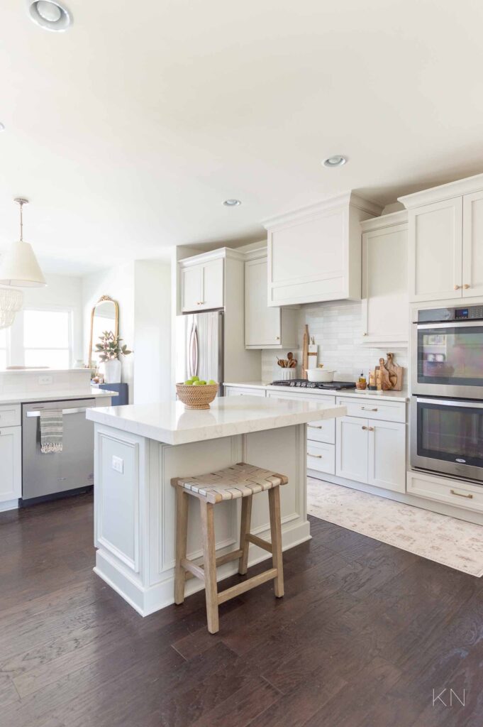 Agreeable Gray Kitchen Cabinets - Kitchen Makeover- Kelley Nan