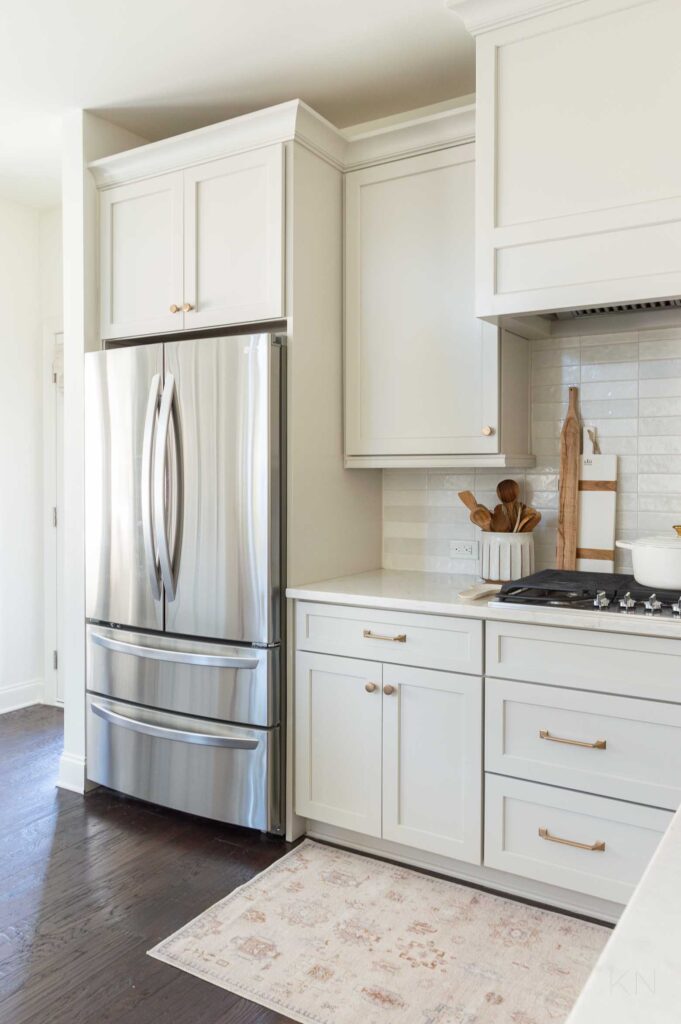 Agreeable Gray Kitchen Cabinets - Kitchen Makeover- Kelley Nan