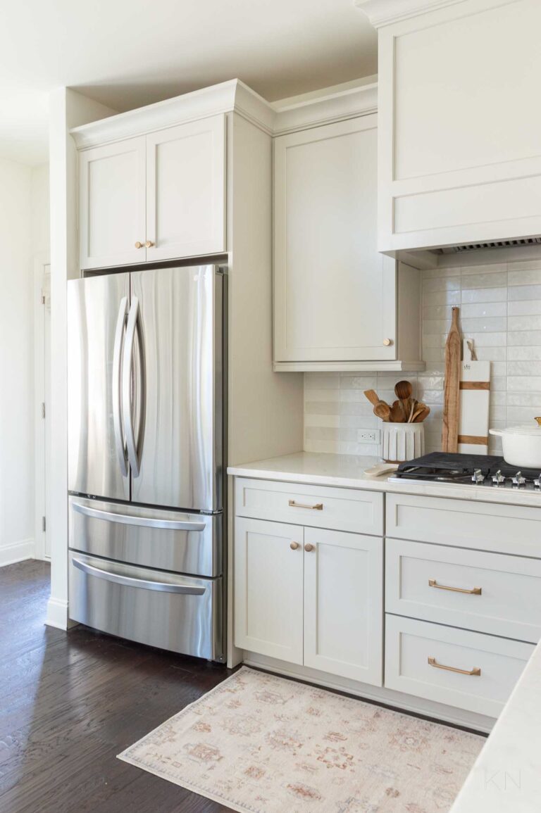 Agreeable Gray Kitchen Cabinets - Kitchen Makeover- Kelley Nan