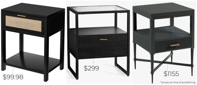 The 32 Best Looking Small Nightstands - Kelley Nan