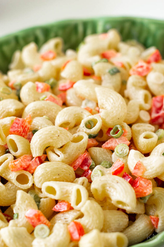 4-Ingredient Classic Macaroni Salad - Kelley Nan