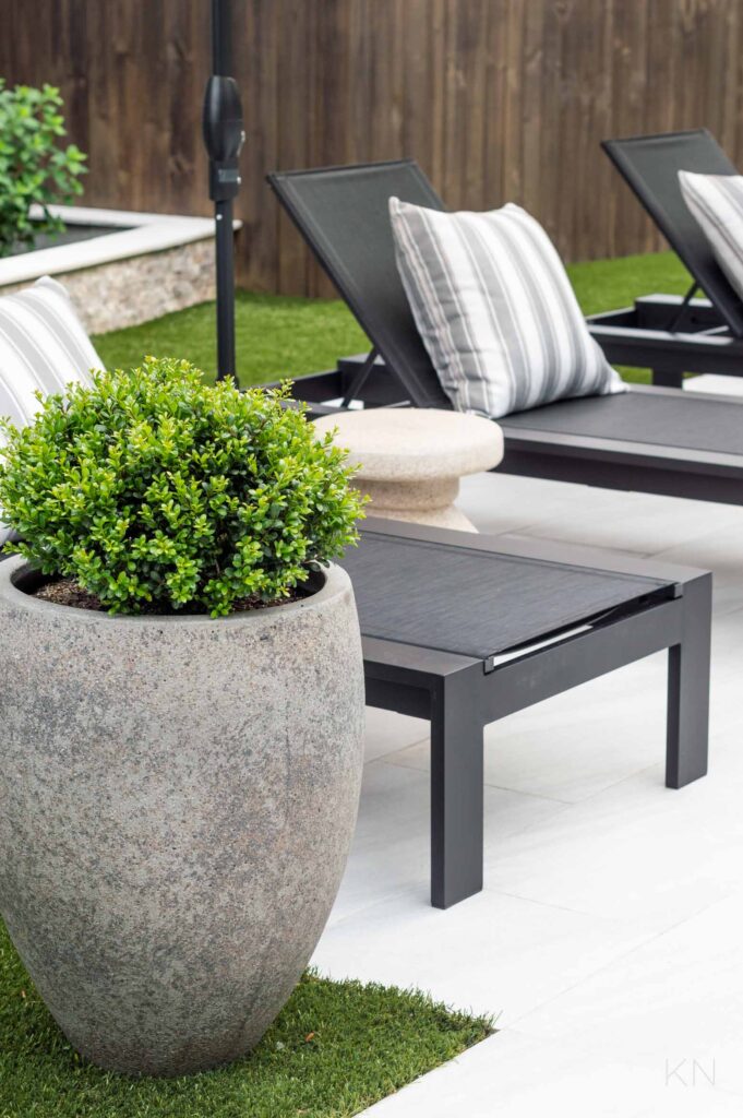 Hamptons Style Pool Reveal - Kelley Nan