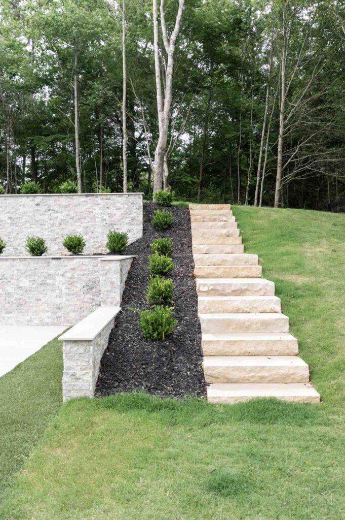 Hamptons Style Pool Reveal - Kelley Nan