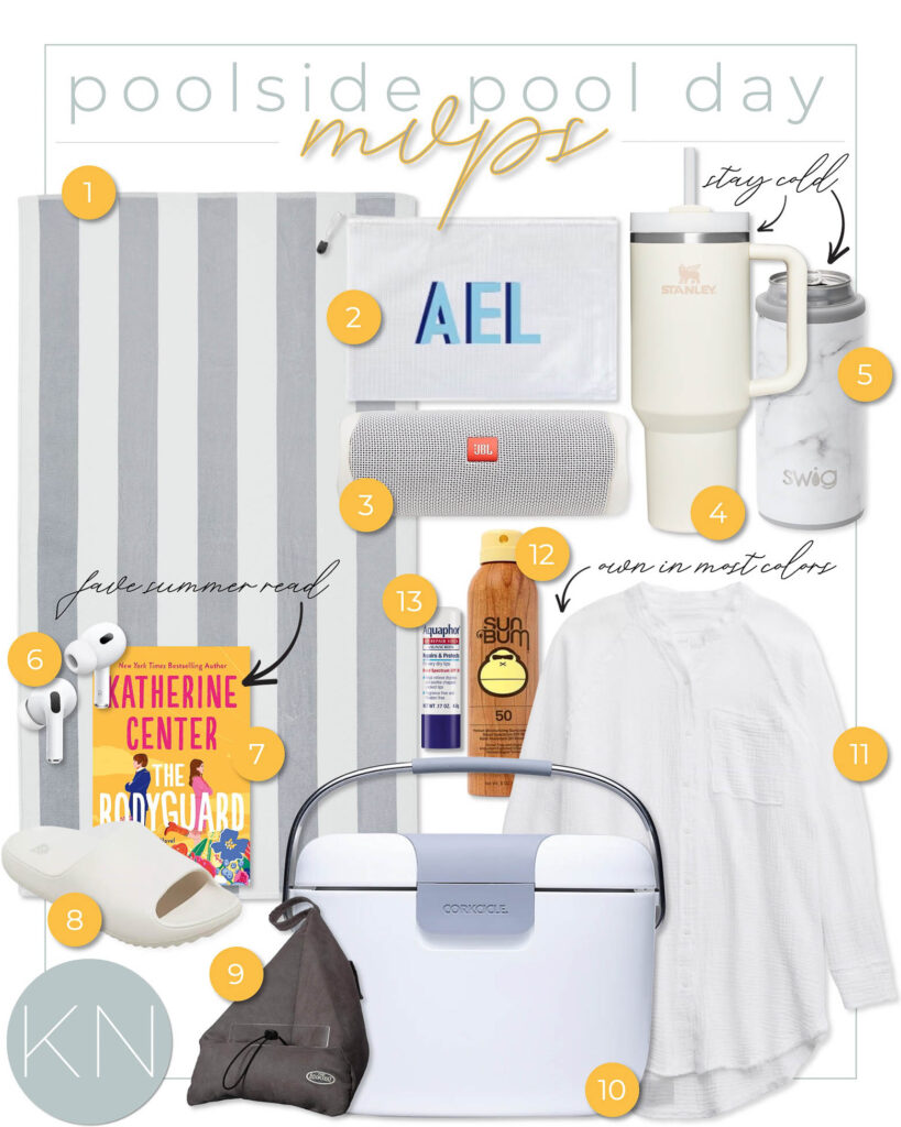 13 Pool Essentials for a Perfect Day Poolside - Kelley Nan