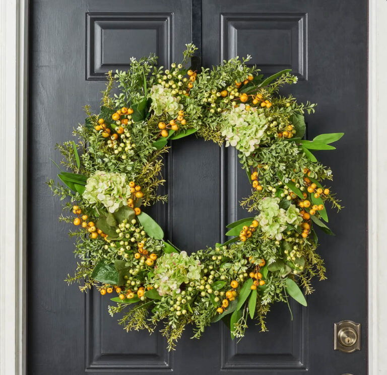 This Year's Top Spring Wreaths for the Front Door - Kelley Nan