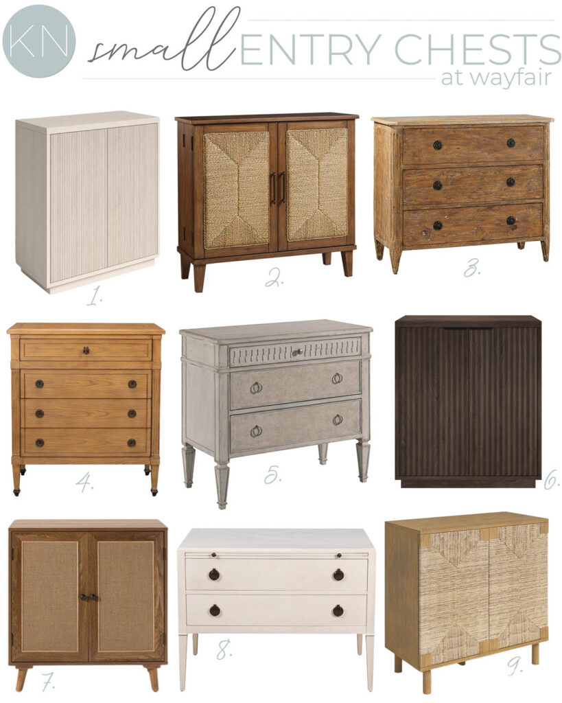 An Entry Glow Up & 9 Small, Pretty Entry Chests for Every Budget ...