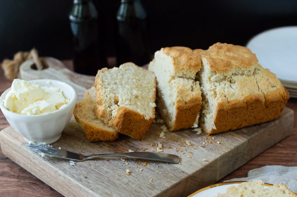 Beer Bread -The Simplest Bread & Made With Only 3 Ingredients! - Kelley Nan