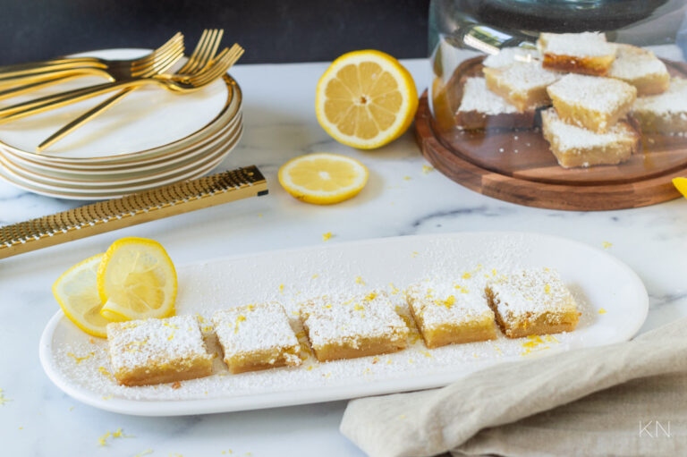 Easy-to-Make Lemon Squares - Kelley Nan