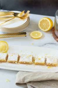 Easy-to-Make Lemon Squares - Kelley Nan