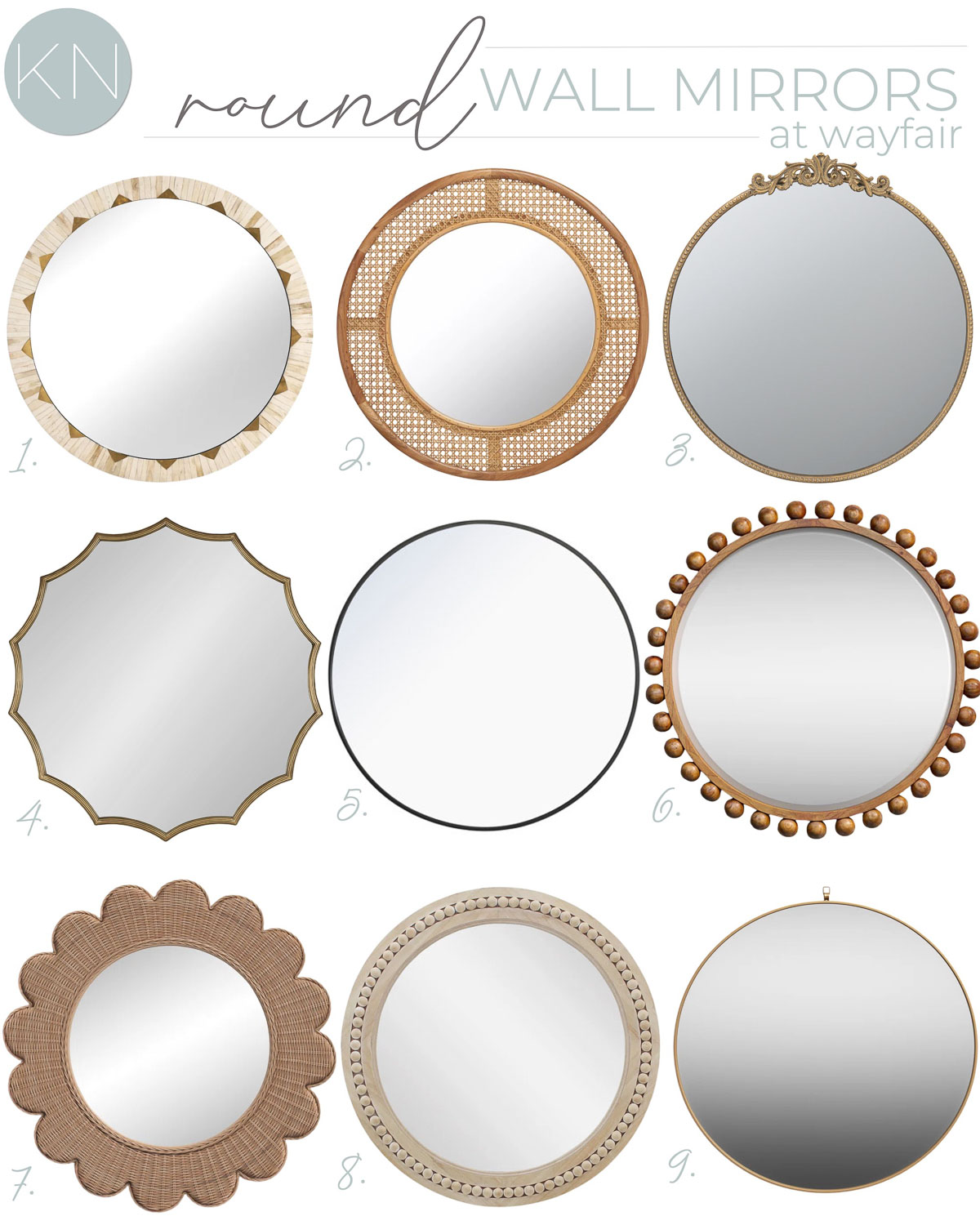 Top Tips for Decorating with Mirrors - Kelley Nan