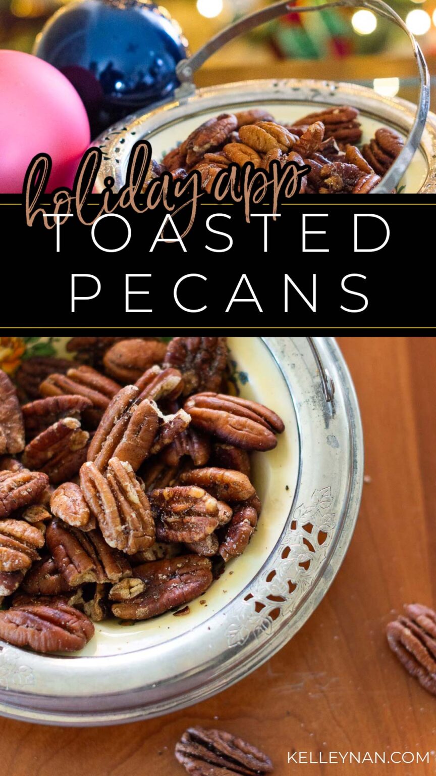 Around-the-House Grazing App & Snack: Stove Top Toasted Pecans - Kelley Nan