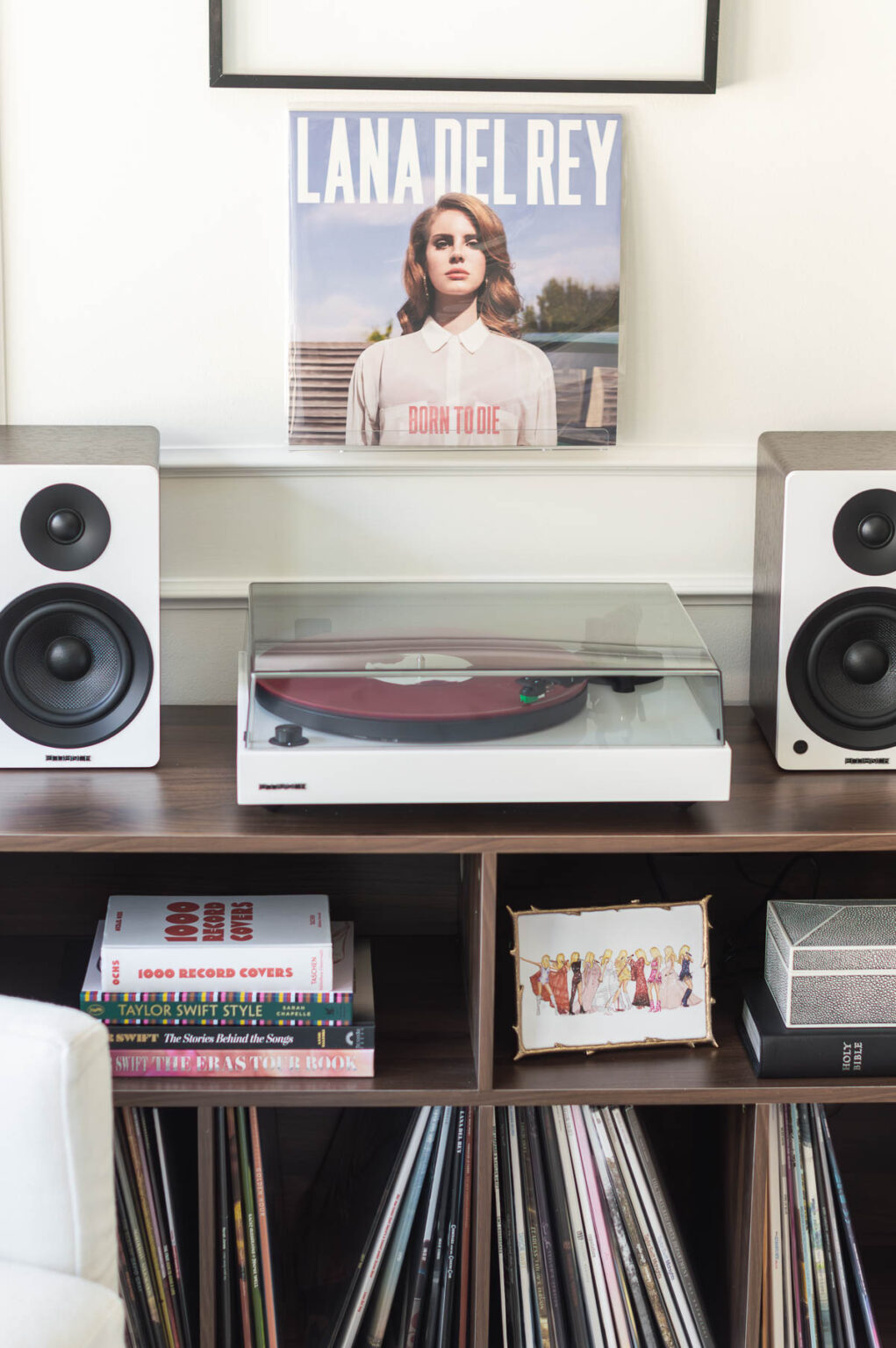 Vinyl Record Player Setup - Cabinet & Vinyl Tips - Kelley Nan