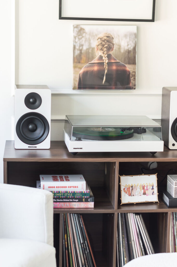 Vinyl Record Player Setup - Cabinet & Vinyl Tips - Kelley Nan
