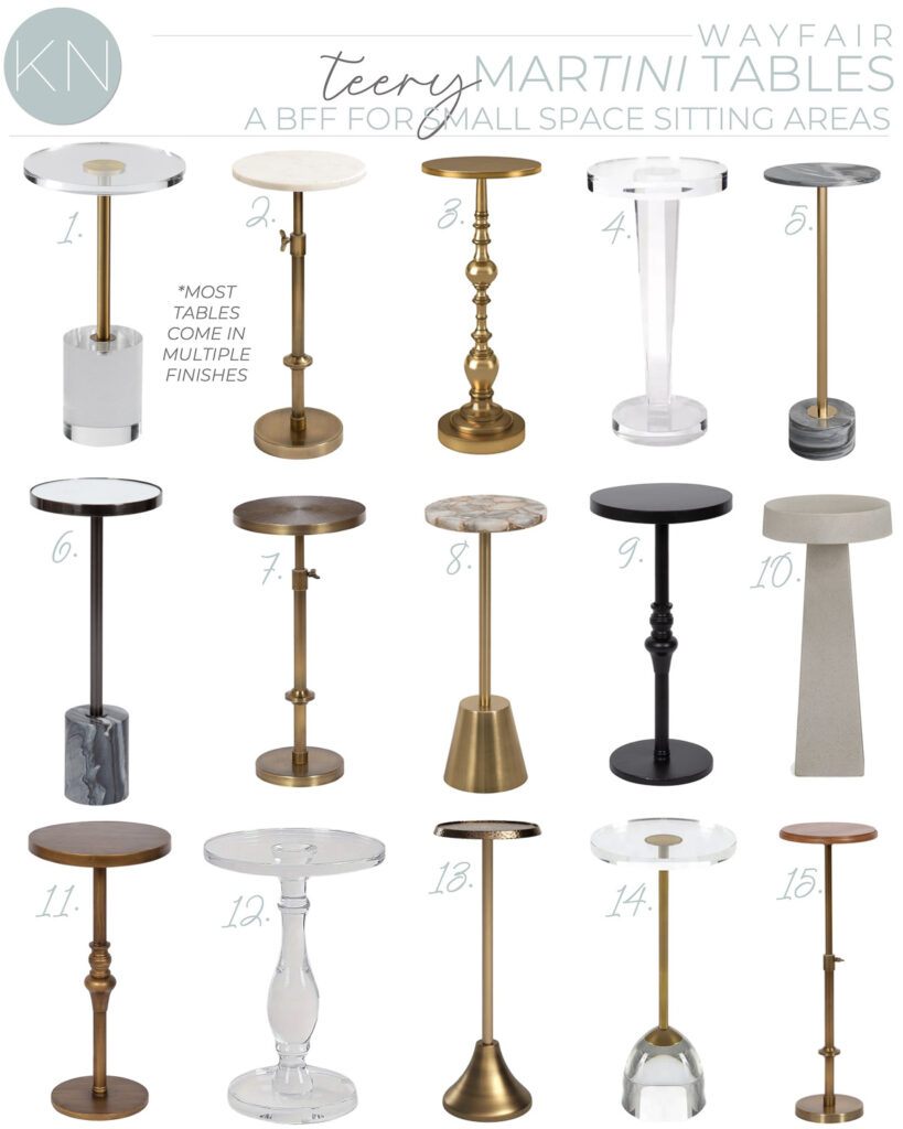 15 Affordable & Super Versatile Martini Tables- Kelley Nan