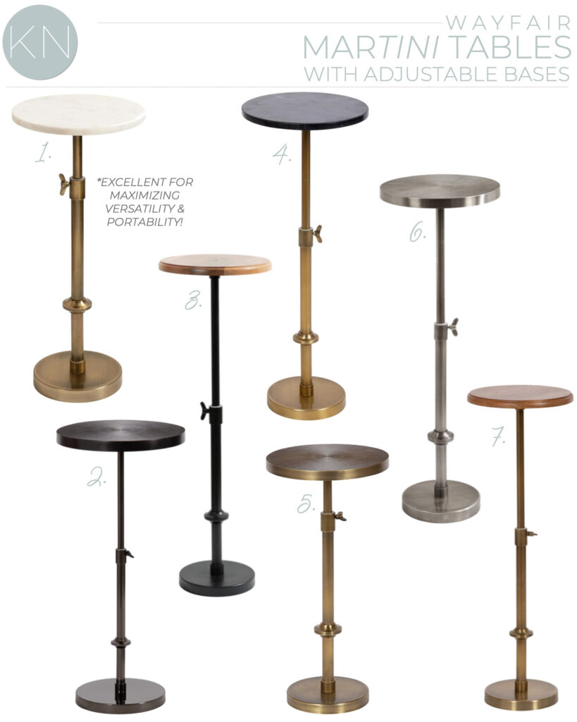 15 Affordable & Super Versatile Martini Tables- Kelley Nan